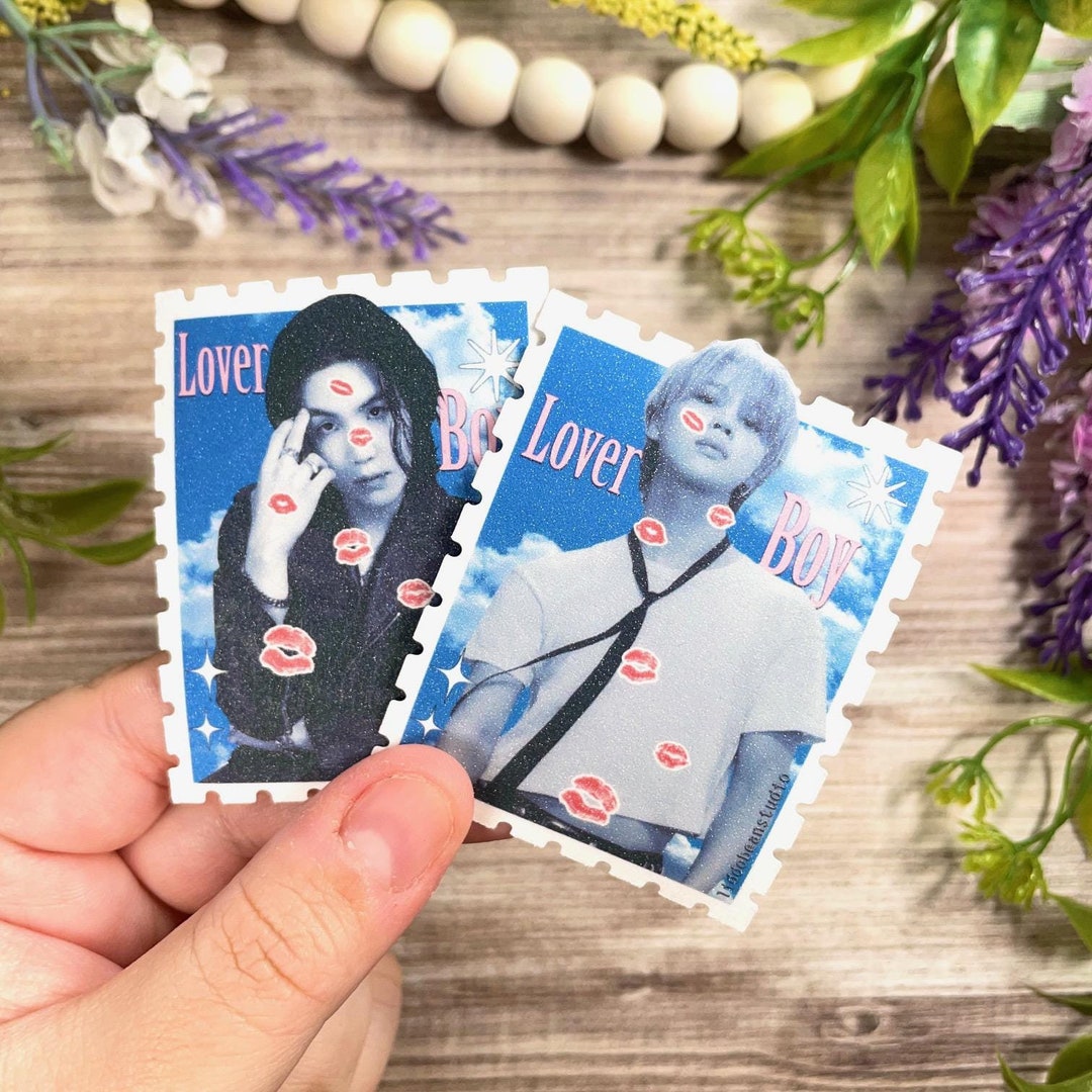 My Sweetheart Locket | BTS Sticker | Customizable | Glitter Sticker - Etsy