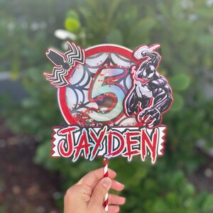 Personalized Venom Cake Topper | Venom Cake Decor - Etsy