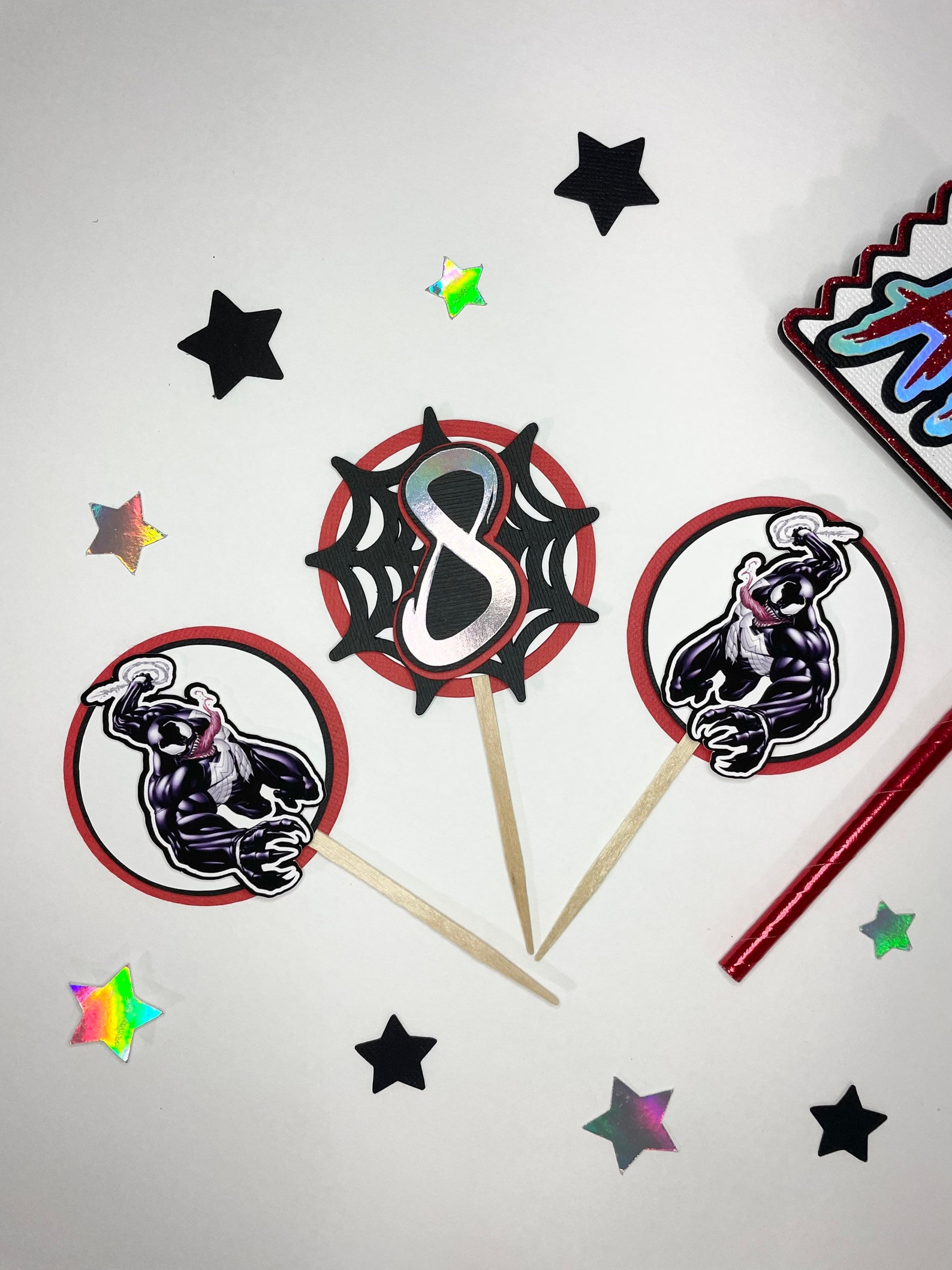 Personalized Venom Cake Topper | Venom Cake Decor - Etsy