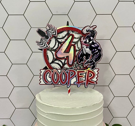 Personalized Venom Cake Topper Venom Cake Decor | Etsy