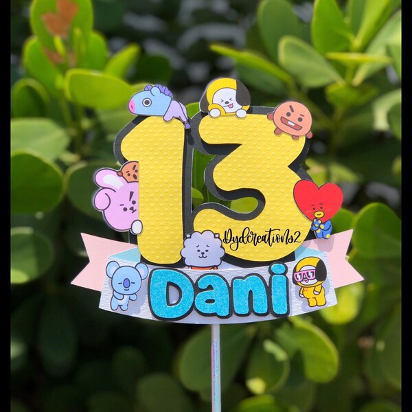 21 Cake Topper - Etsy