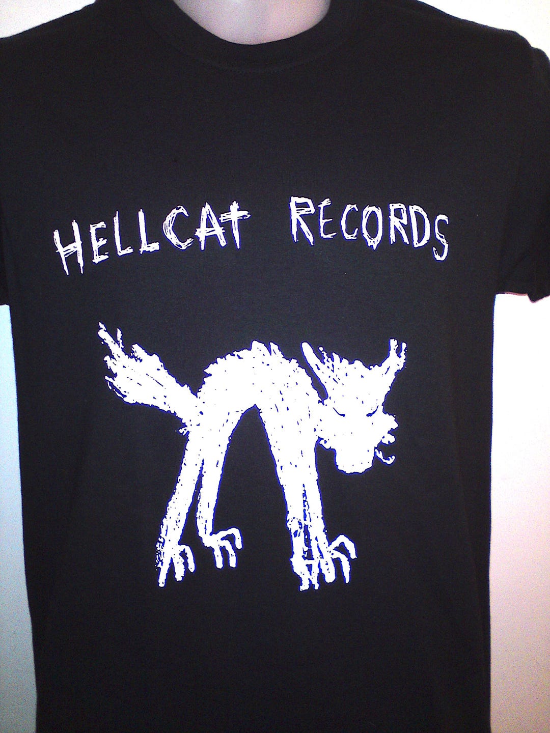 Hellcat Records - Cat Music Band Short or Long Sleeve T Shirt - Etsy