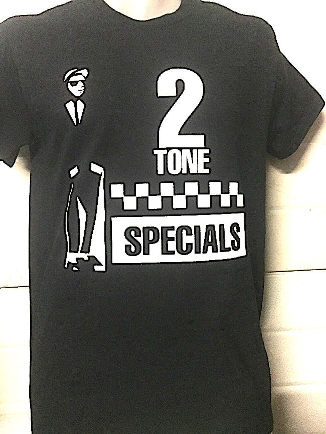 2 Tone Specials Ska Music Black T Shirt - Etsy
