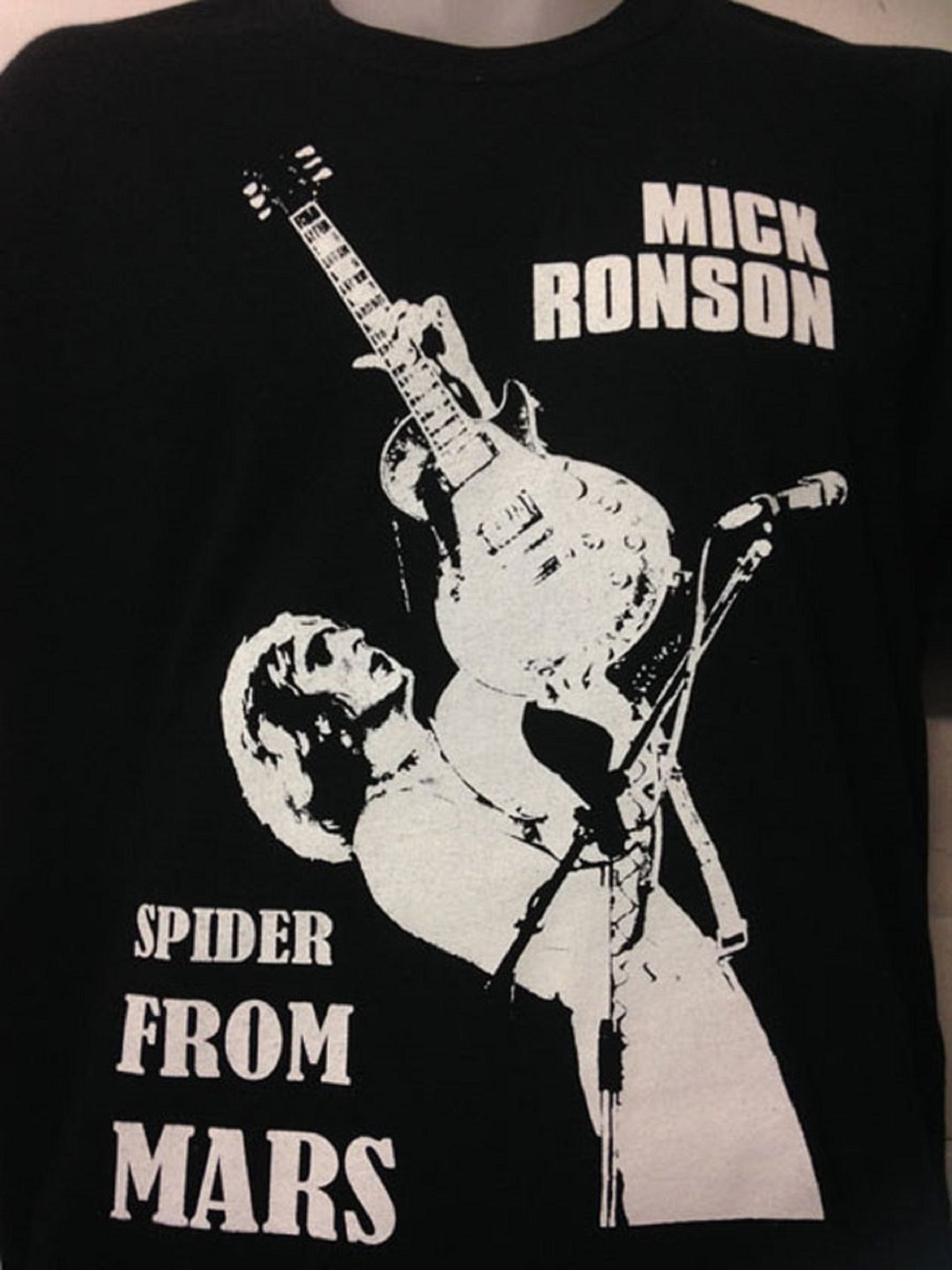 Mick Ronson Spider From Mars Guitarist Band Music T Shirt - Etsy