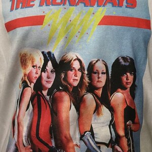 The Runaways All Girl Rock Band Music White Short Sleeve T Shirt - Etsy