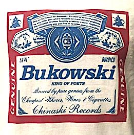 Charles Bukowski - Bud Beer - T Shirt - Etsy
