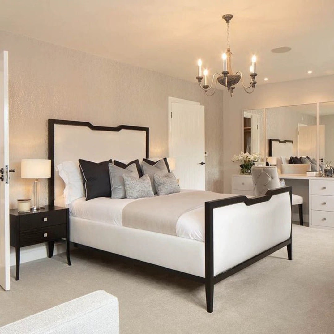 Deacon Curved Metal Bed Frame - Etsy UK