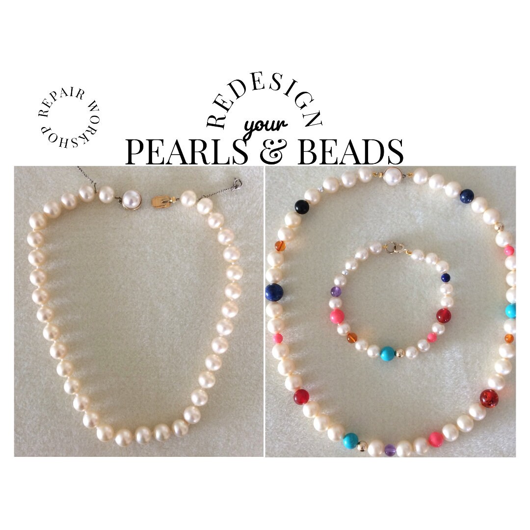 Necklace Redesign, Professional Restringing Service, Pearl & Bead ...