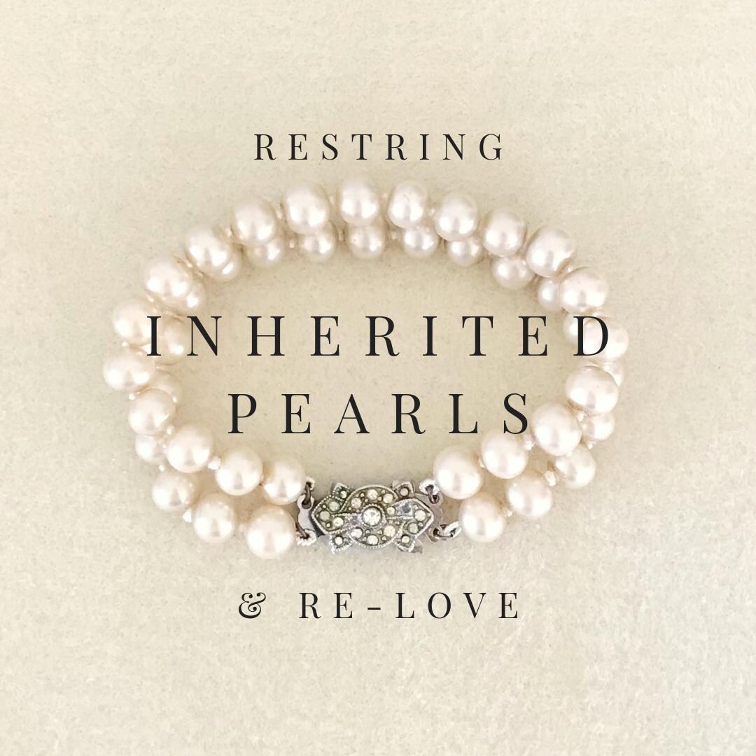 Professional Restringing Service, Inherited Heirloom Repair, Pearl ...