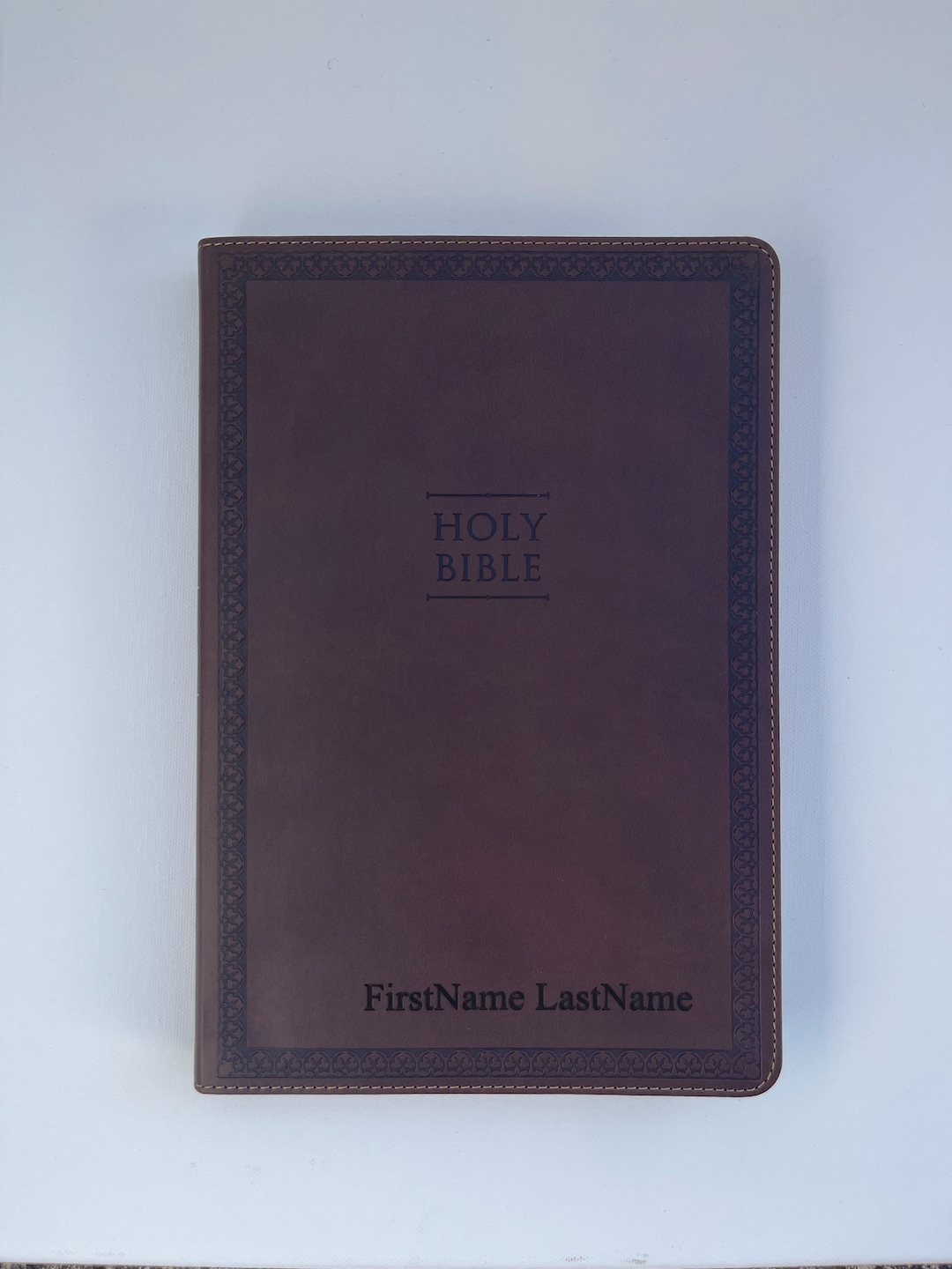 Personalized NIV Imitation Leather Bible, Engraved Christian Gift - Etsy