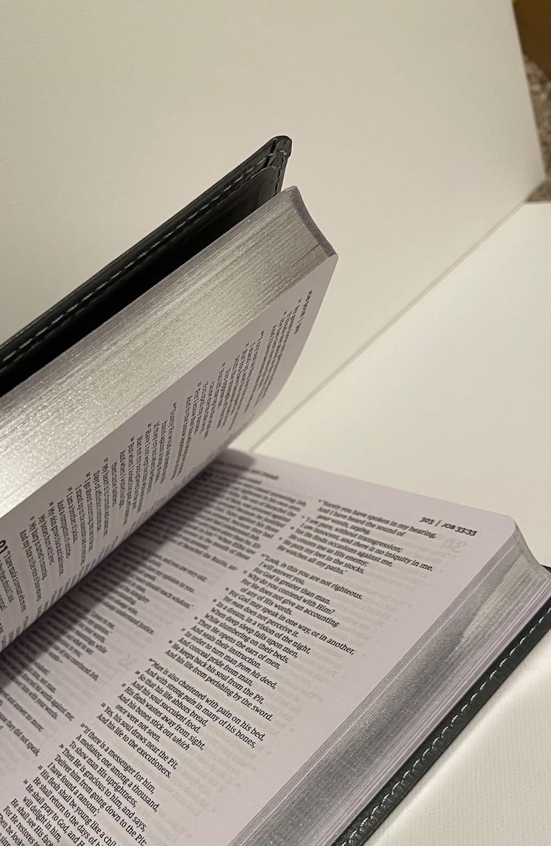 Engraved NKJV Holy Bible, Grey Christian Bible, Baptism Gift - Etsy