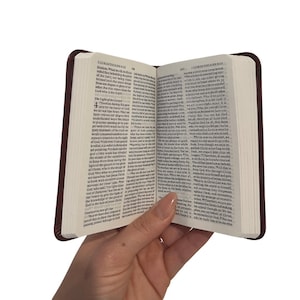 Engraved Pocket Bible -TINY Small Bible ESV Translation Personalized ...