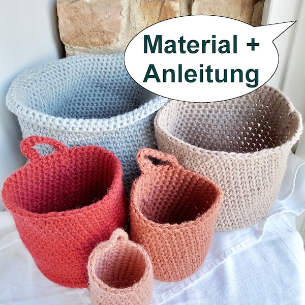 Crocheted Container - Etsy