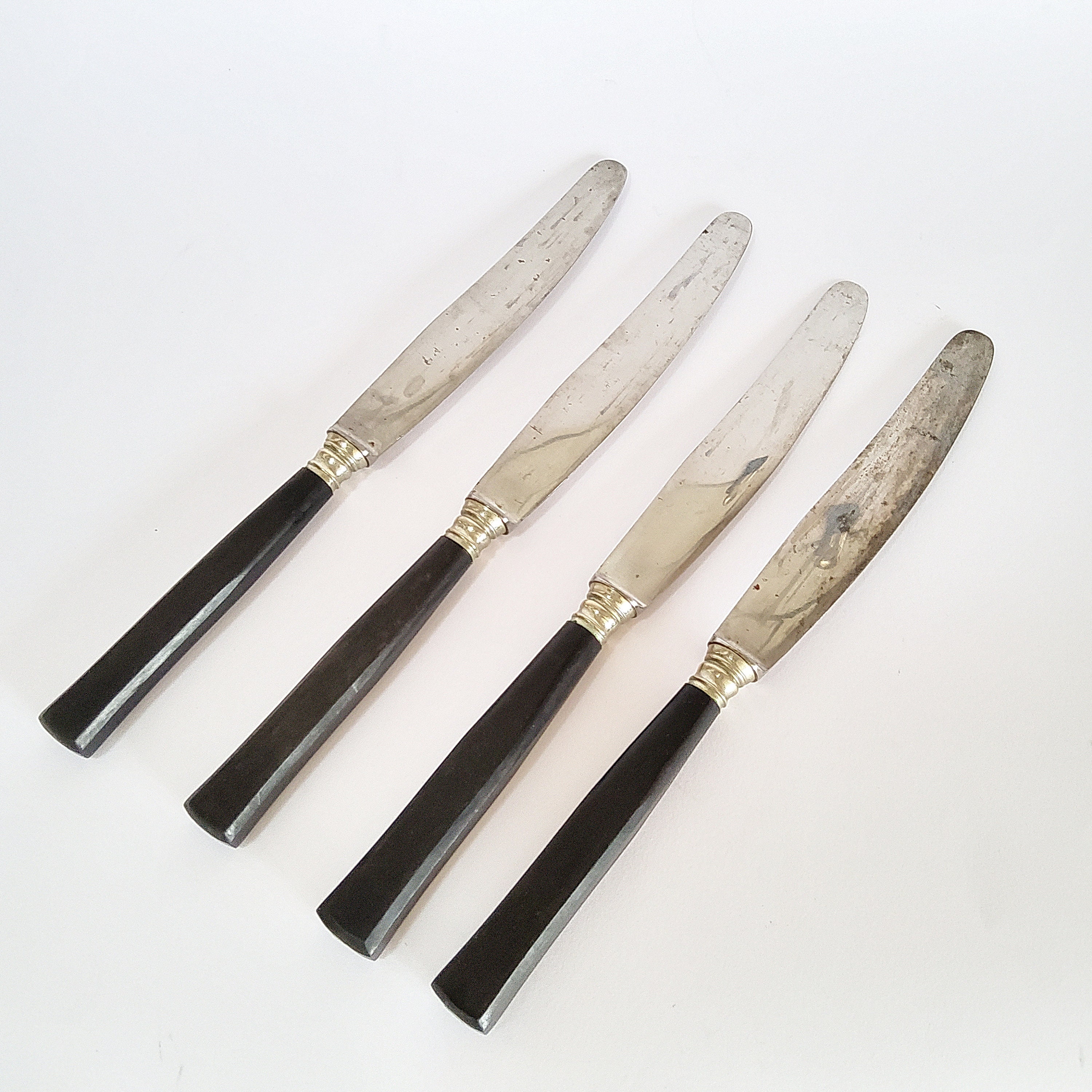 4 große Frühstücksmesser Schmiermesser Buttermesser - Etsy.de