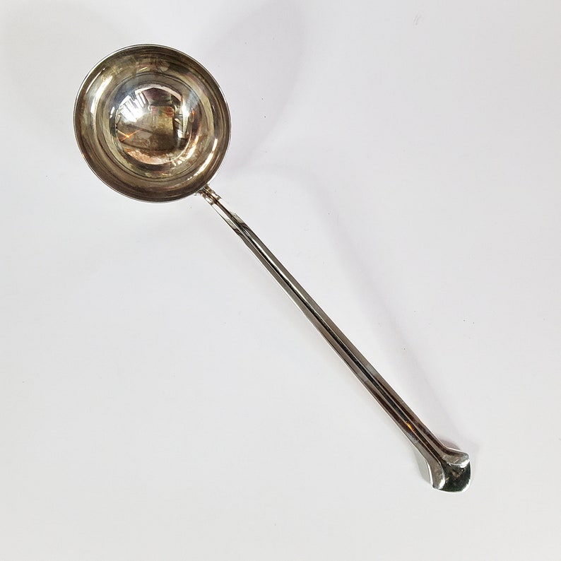Vintage Silver Plated Ladle 25 Cm, Sauce Ladle, Small Soup Ladle, Punch ...