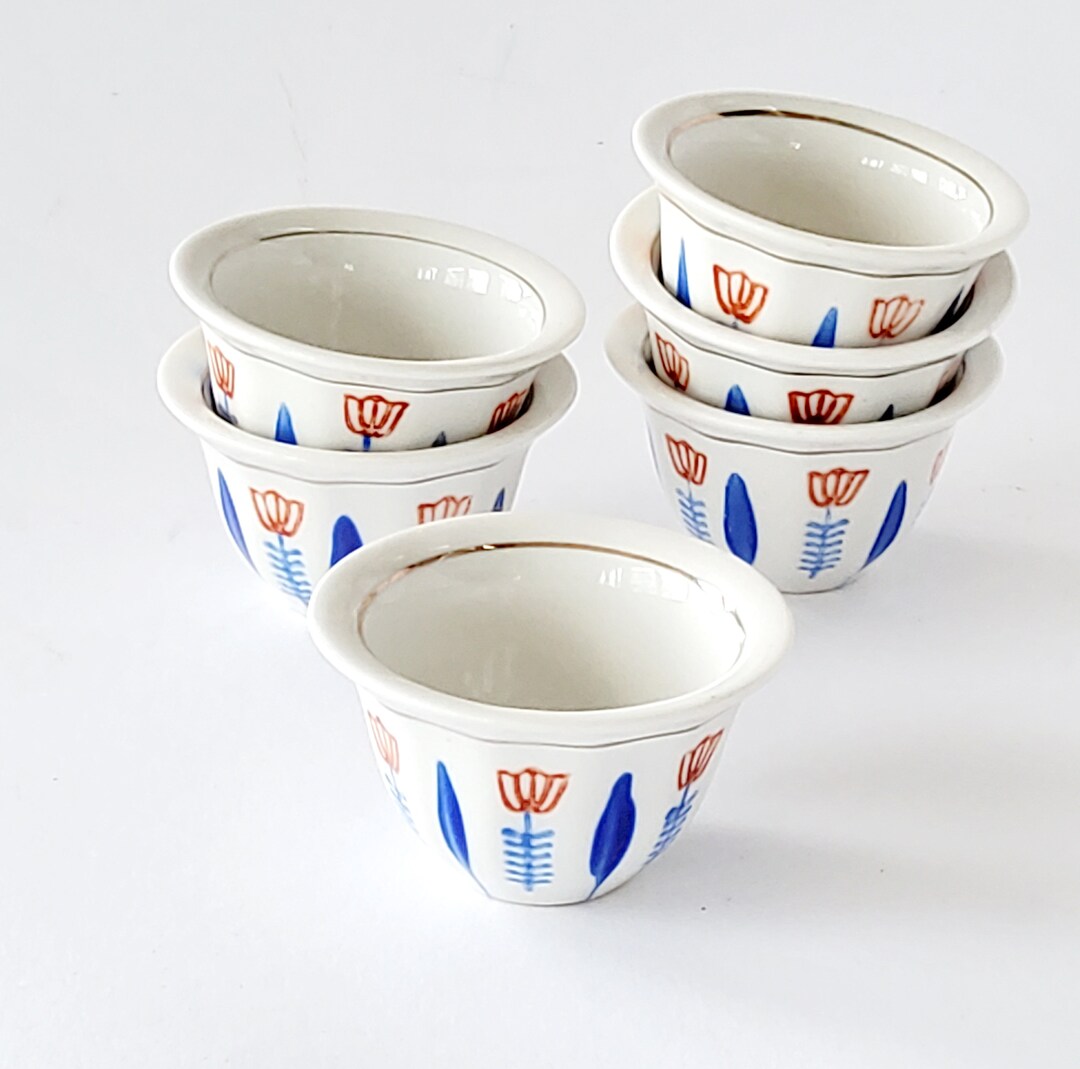 2 Small Cups, Sake Cups, Mocha Cups, Espresso Cups, Egg Cups, Demitasse ...