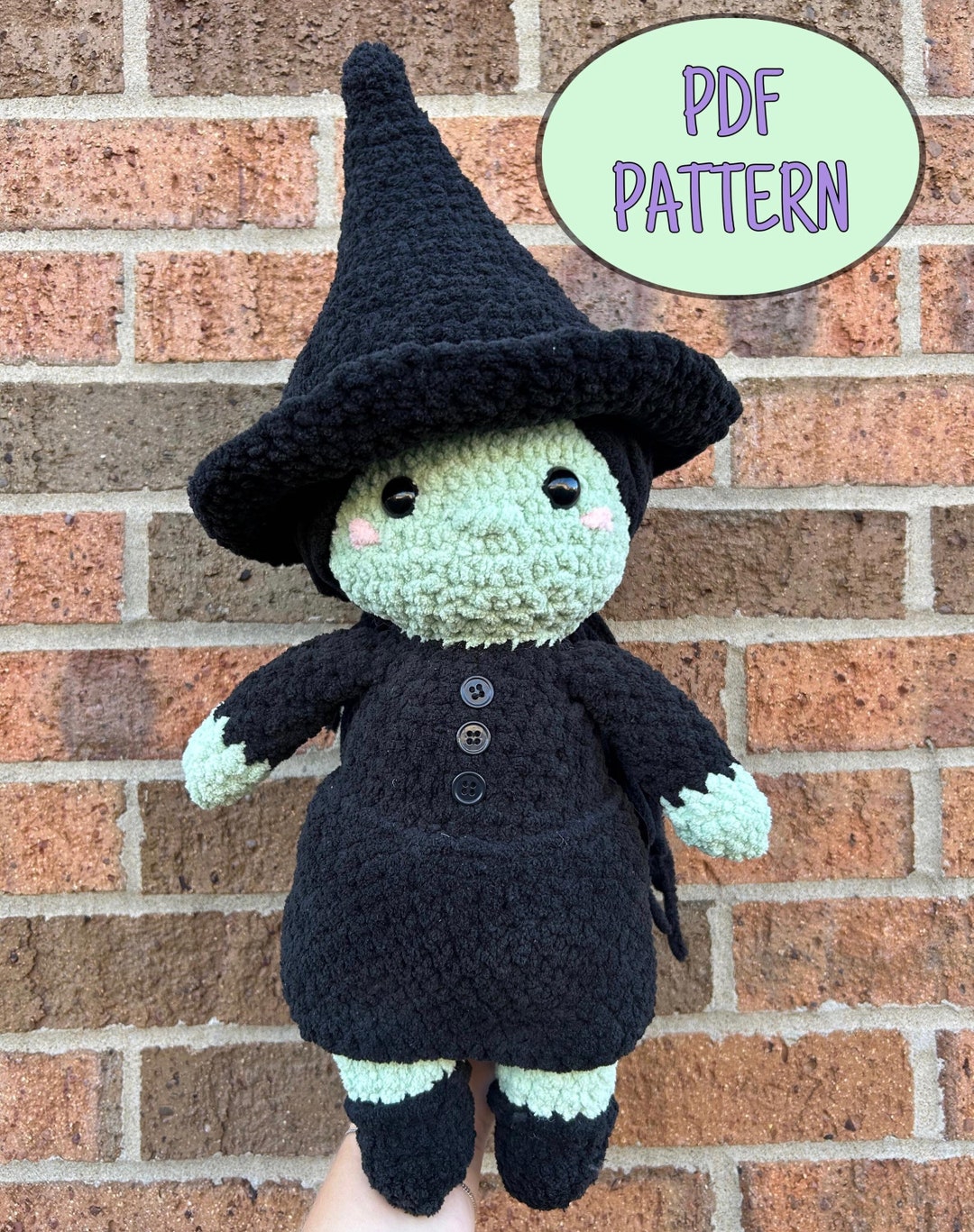 Wicked Witch Crochet Pattern - PDF Pattern ONLY - Etsy