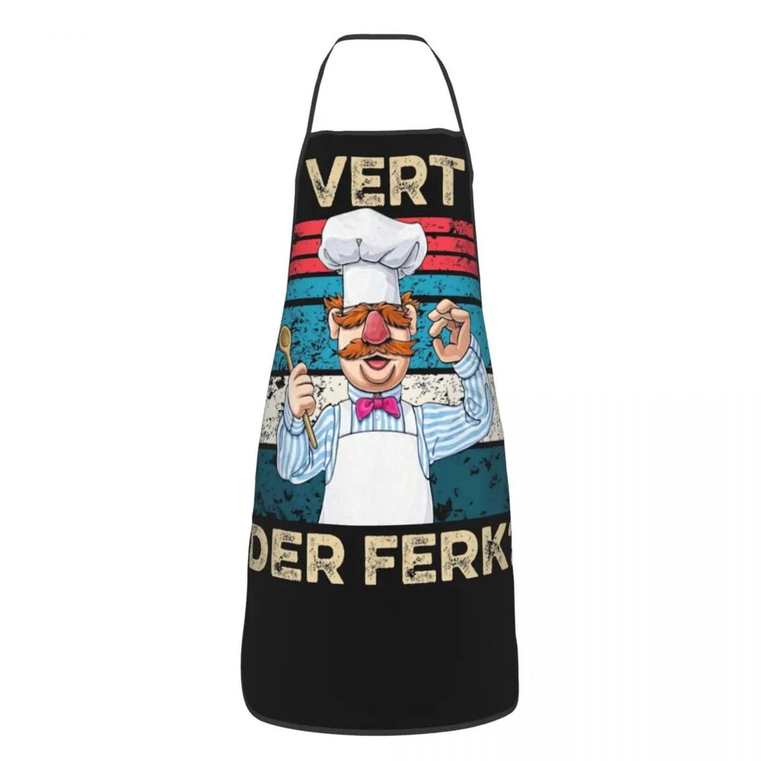Muppets Swedish Chef Apron Vert Der Ferk A Playful Twist on a Popular ...