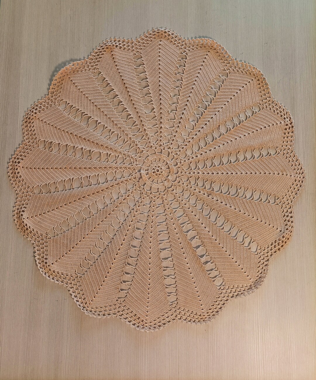 Ecru Crochet Centerpiece - Etsy