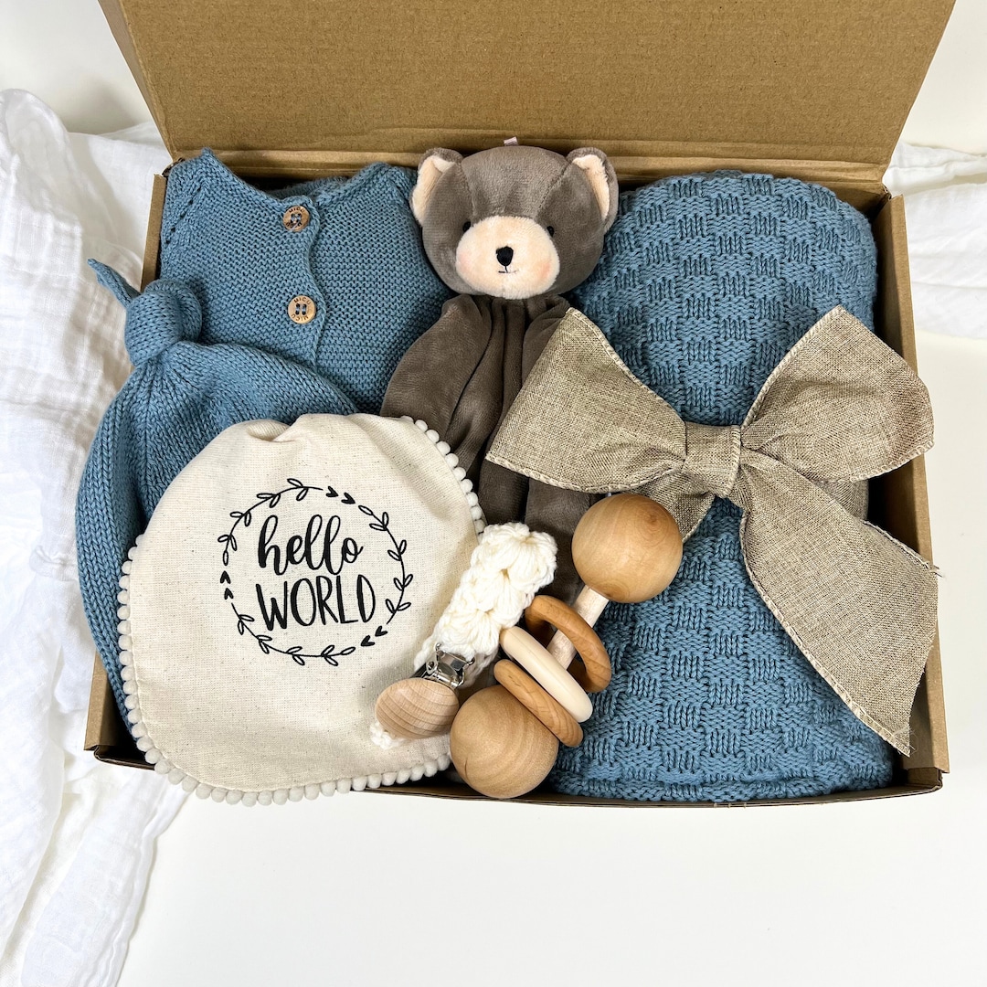 Baby Boy Gift, Newborn Baby Boy Gift, Newborn Coming Home Set - Etsy
