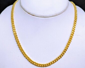24k Gold Chain - Etsy