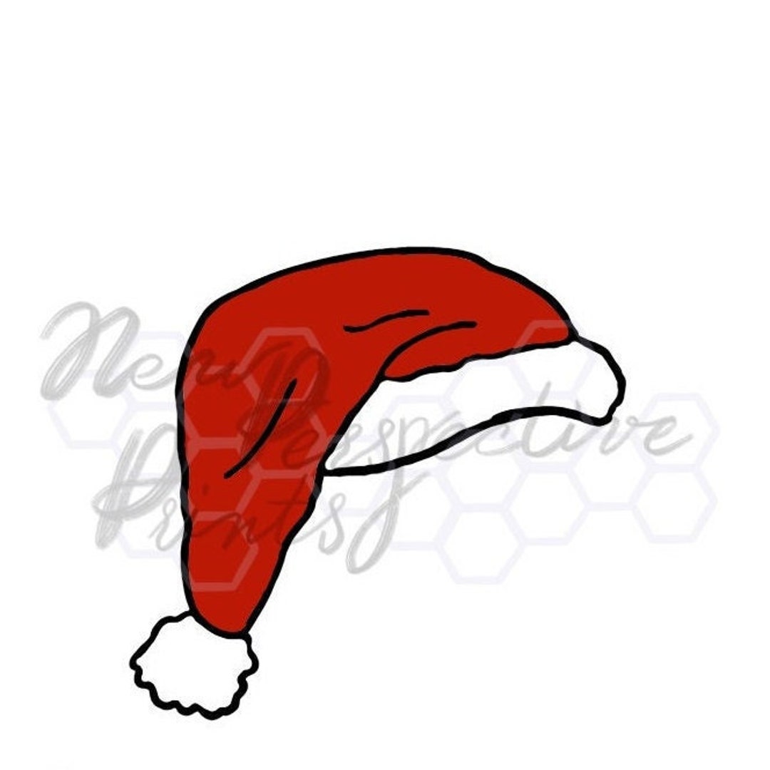 Santa Hat | Digital Download | .svg .png .jpg .eps - Etsy