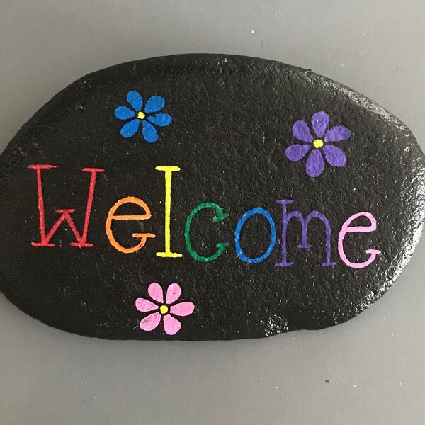 Rock Painting - Etsy