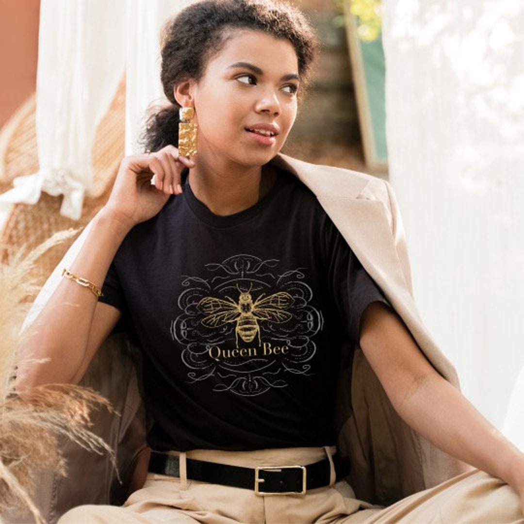 Queen Bee Shirt, Cute Bee Shirt, Bee Gifts for Women, Bumble Bee Shirt ...