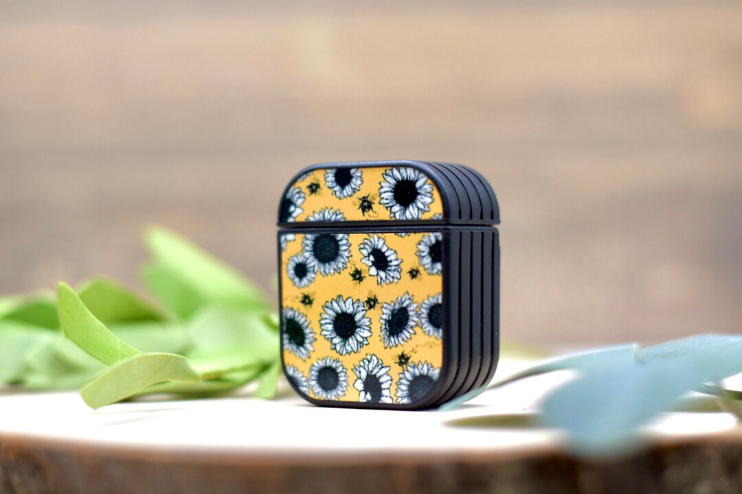Sunflower AirPod Case, Bumble Bee Designs, Flower Airpods Case ...