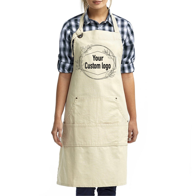 Custom Logo Apron - Etsy