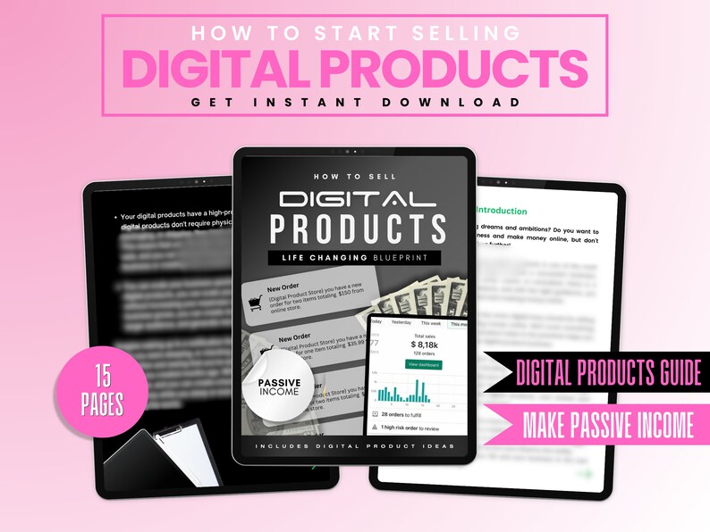 How to Create & Sell Digital Products: Create Profitable Digital ...