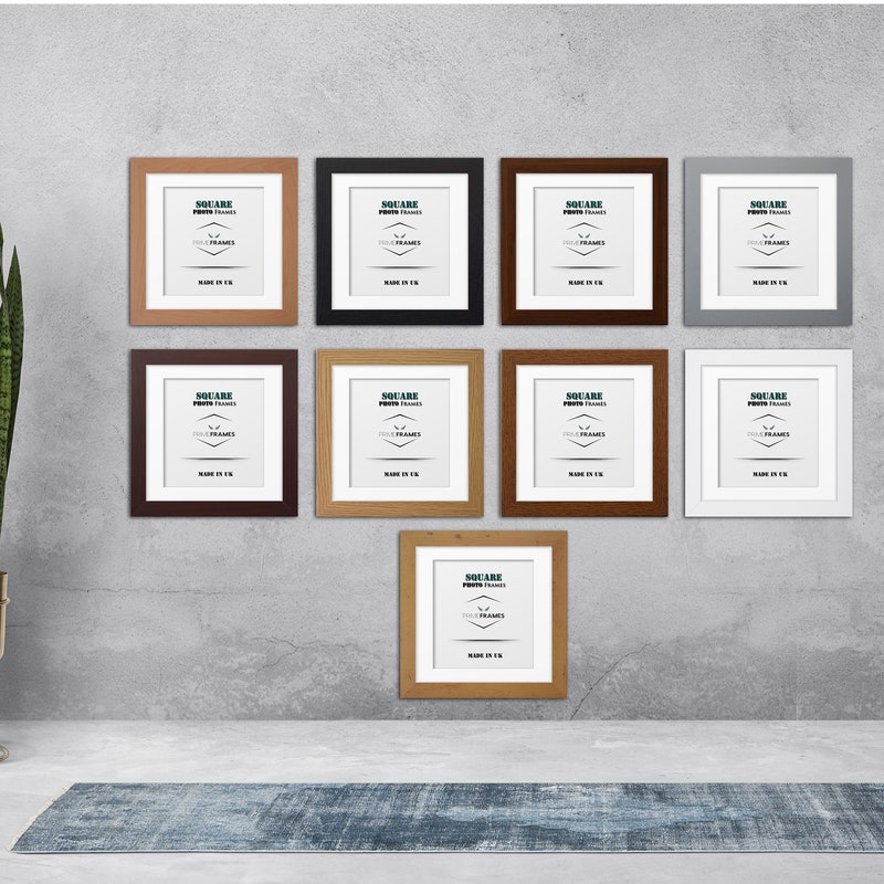 Square Photo Frame 10 Inch - Etsy UK
