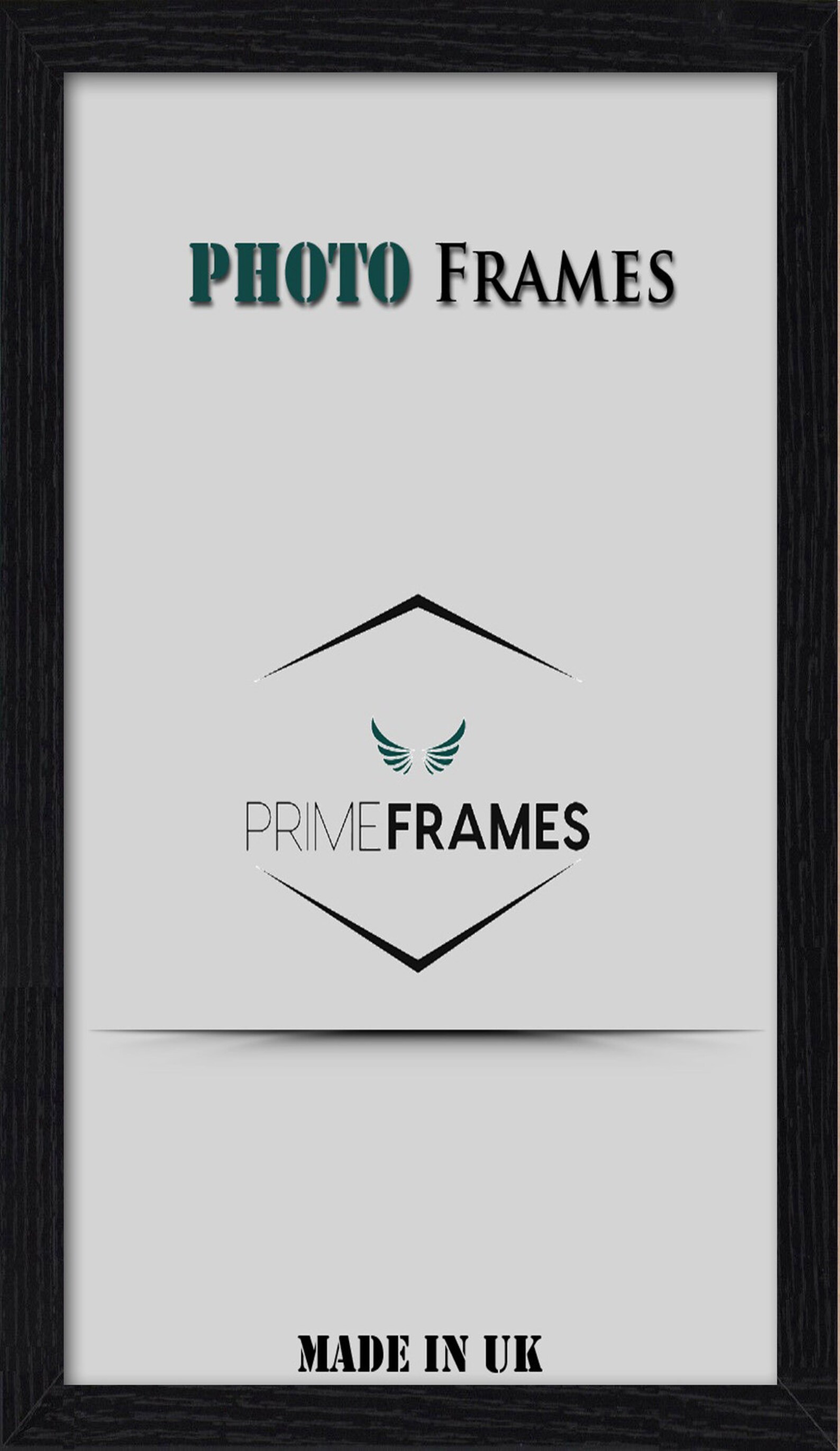 Panoramic Sizes Picture Frame Photo Frames Poster Frame Black White Oak ...
