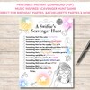 Swiftie Party Games Bundle Taylor Swift Inspired Activities Scavenger ...