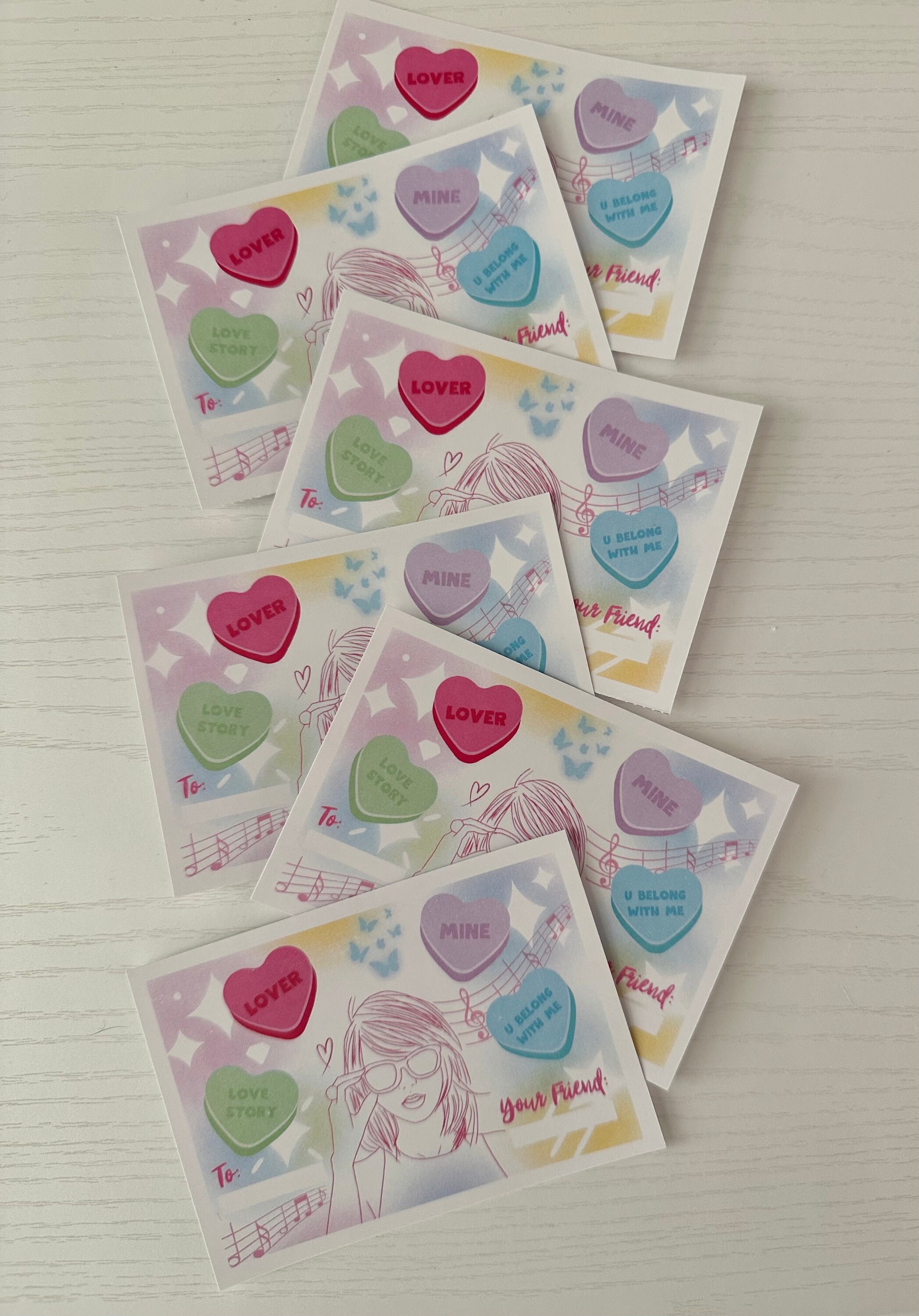 Swiftie Valentine Cards Printable Taylor Swift Valentines Perfect ...