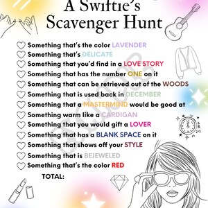 Swiftie Party Games Bundle - Taylor Swift Inspired Activities ...