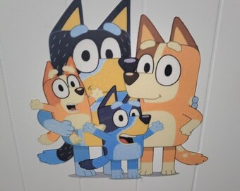 Bluey Window Decals - Etsy
