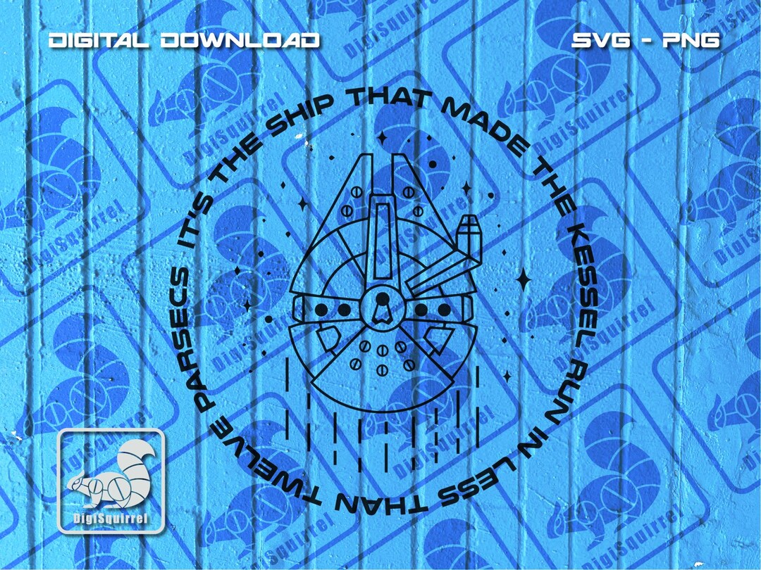 Kessel Run SVG: Star Wars Galaxy's Edge (digital Download) - Etsy