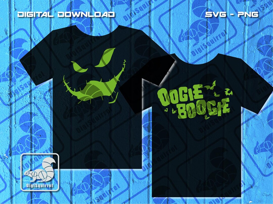 Oogie Boogie SVG PNG: Cricut, Silhouette, Glowforge (digital Download ...