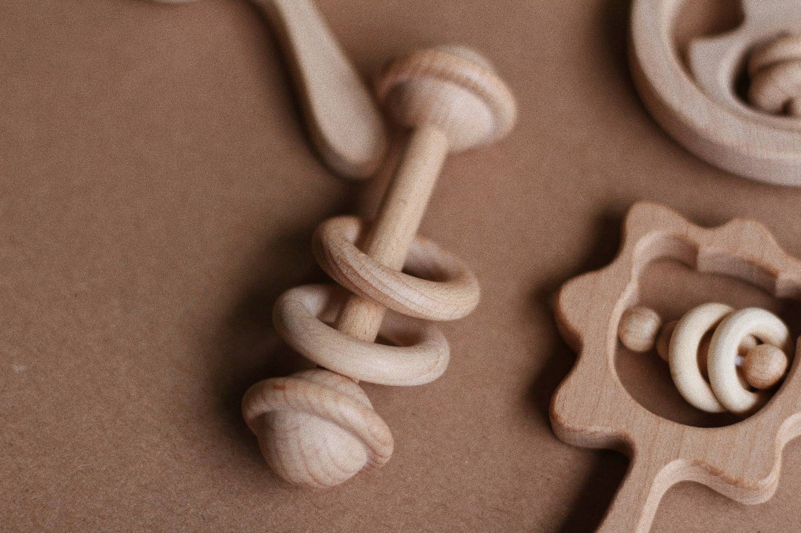 Wooden Rattle - Etsy