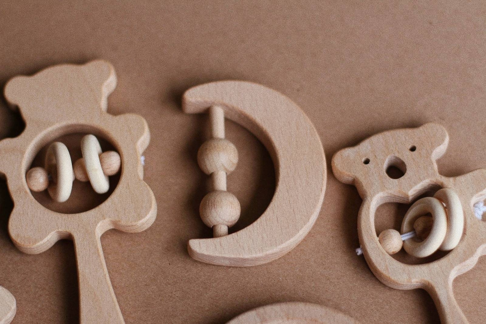 Wooden Rattle - Etsy