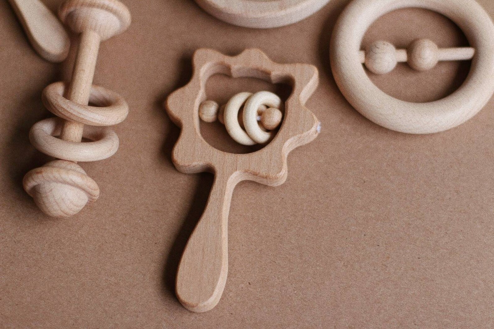 Wooden Rattle - Etsy