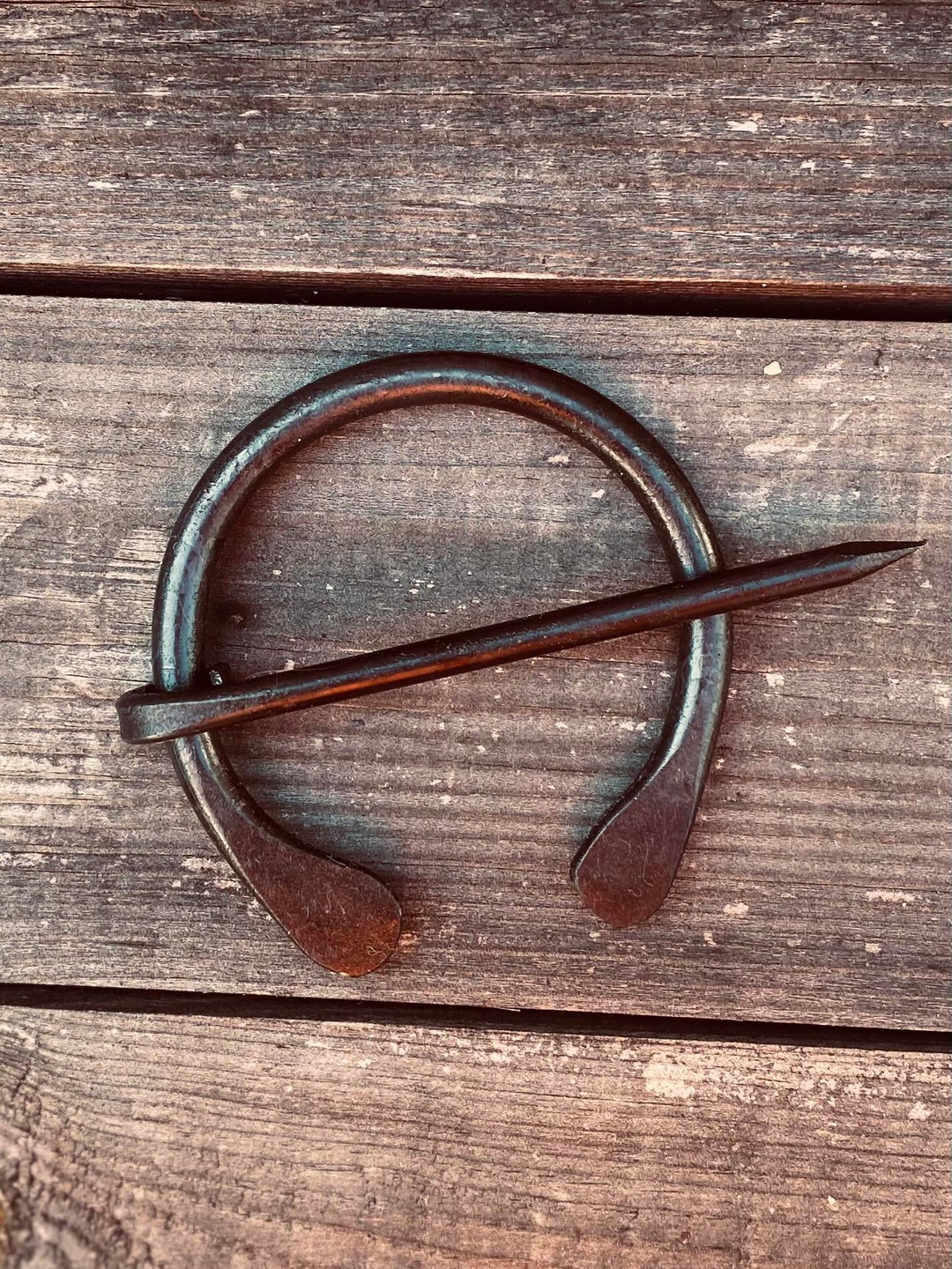 Hand-forged Cloak Pin, HEAVY-DUTY, Viking Jewelry, Celtic Pin, Shawl ...