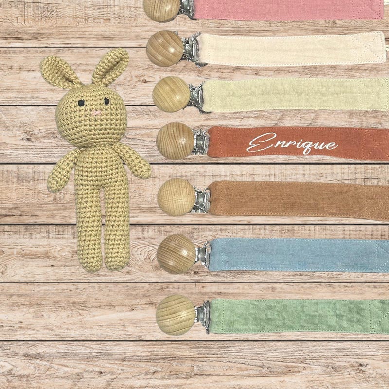 Wood Pacifier Clip - Etsy