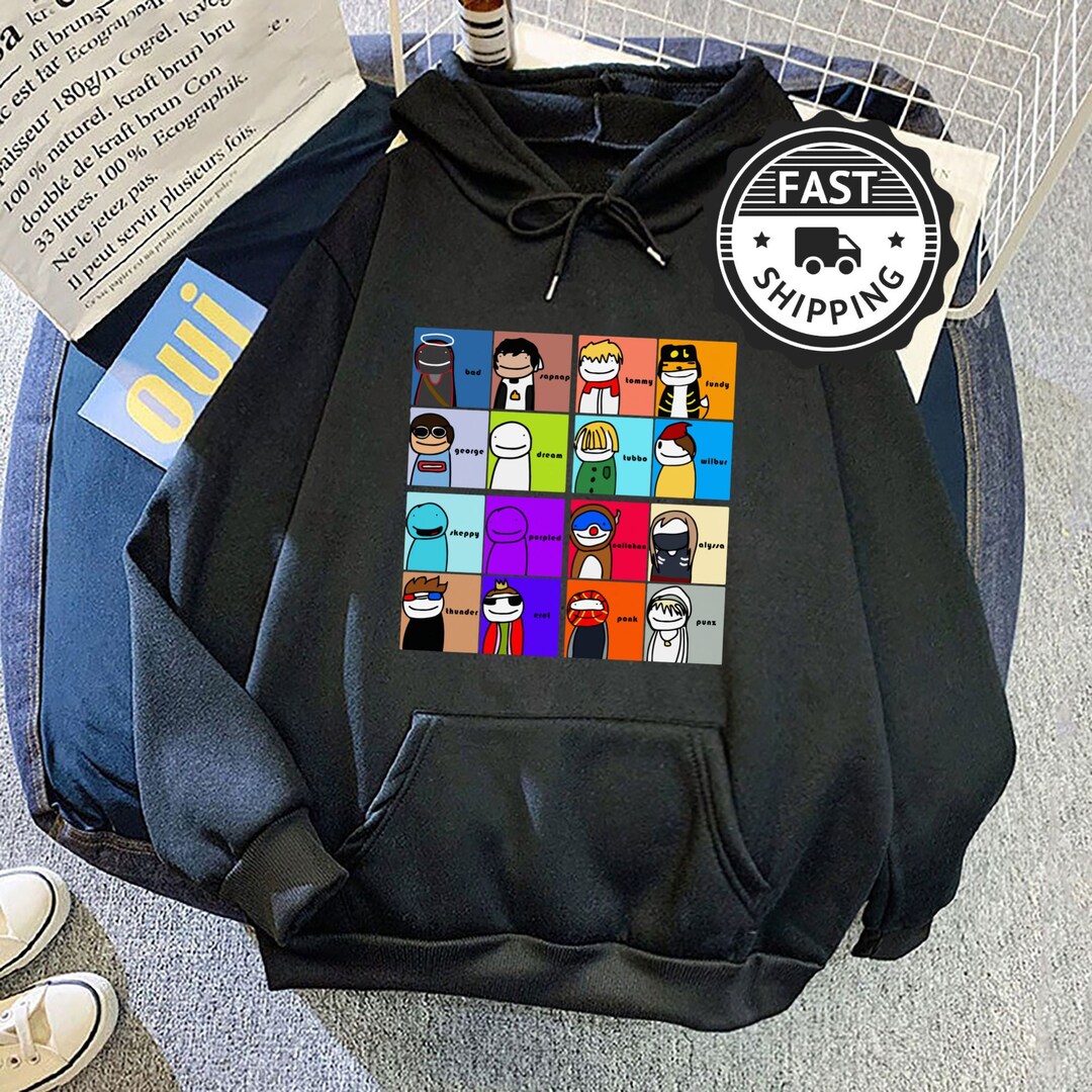 Dream Smp Sweatshirt Dream Smp Hoodie Dream Blob Technoblade Dream SMP ...