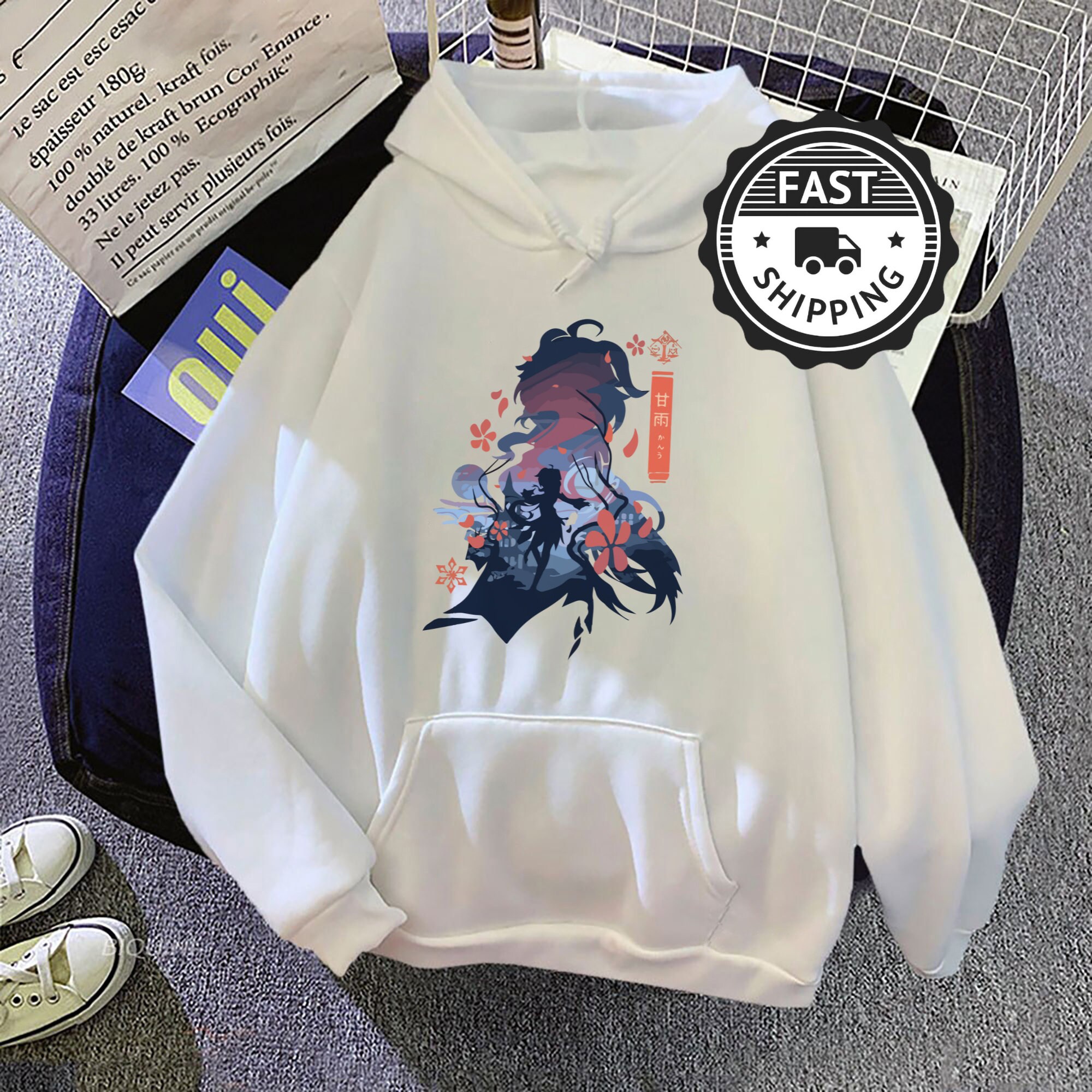 Genshin Impact Ganyu Hoodie Genshin Imapct Merch Genshin - Etsy Australia