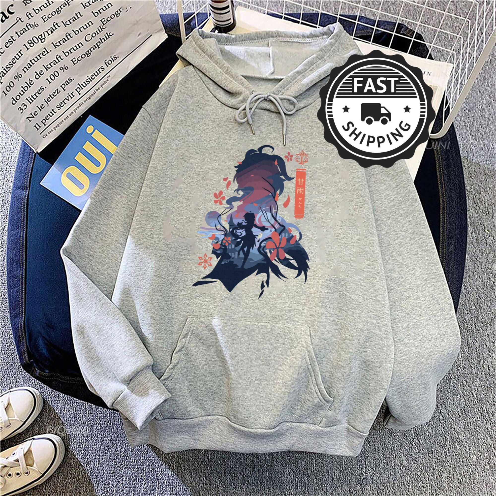 Genshin Impact Ganyu Hoodie Genshin Imapct Merch Genshin - Etsy Australia