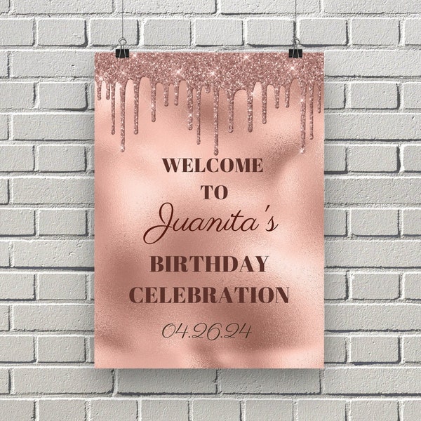 Rose Gold Posters - Etsy