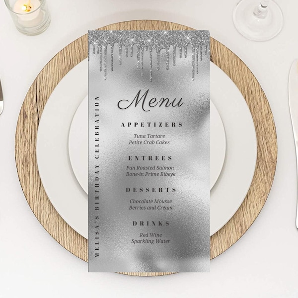 Menu - Etsy