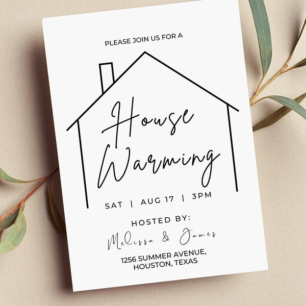 House Warming Invitation - Etsy